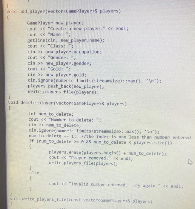 Solved Project 9-3: RPG Start Screon Create a program that | Chegg.com