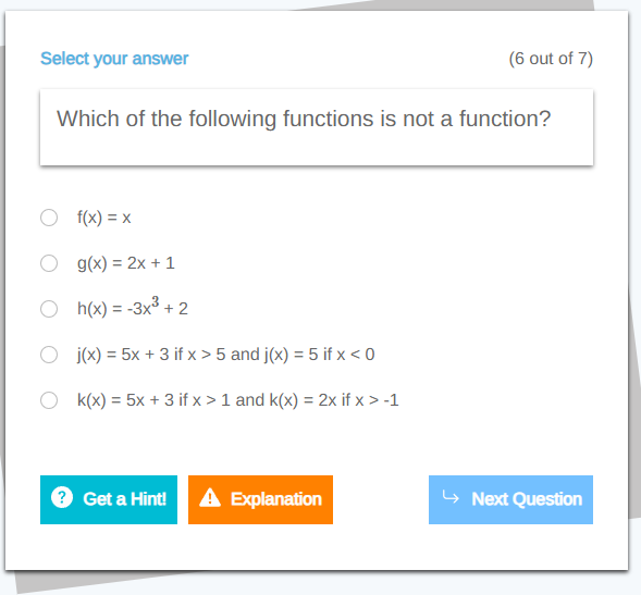 Solved Which of ﻿the expressions represent the domain | Chegg.com