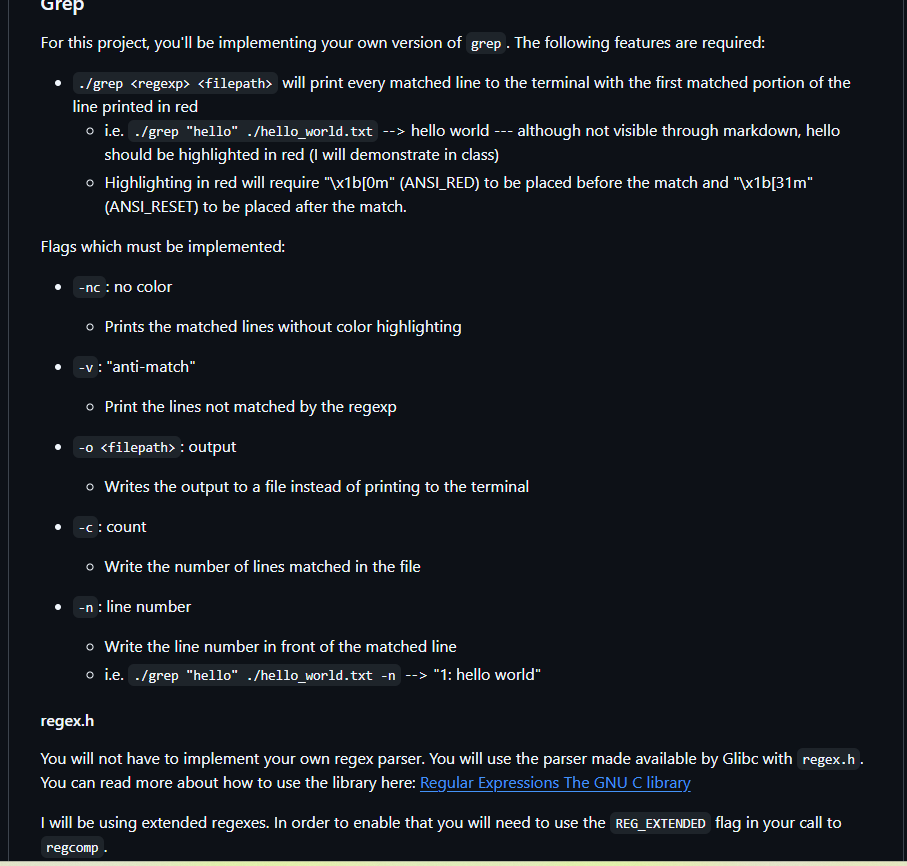 Solved For this project, you'll be implementing your own | Chegg.com