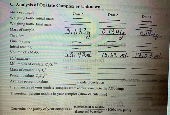 Mass of sample - What is the mass of the sample in | Chegg.com