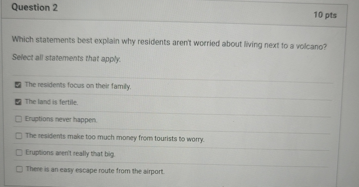 Solved Question 210 ﻿ptsWhich statements best explain why | Chegg.com