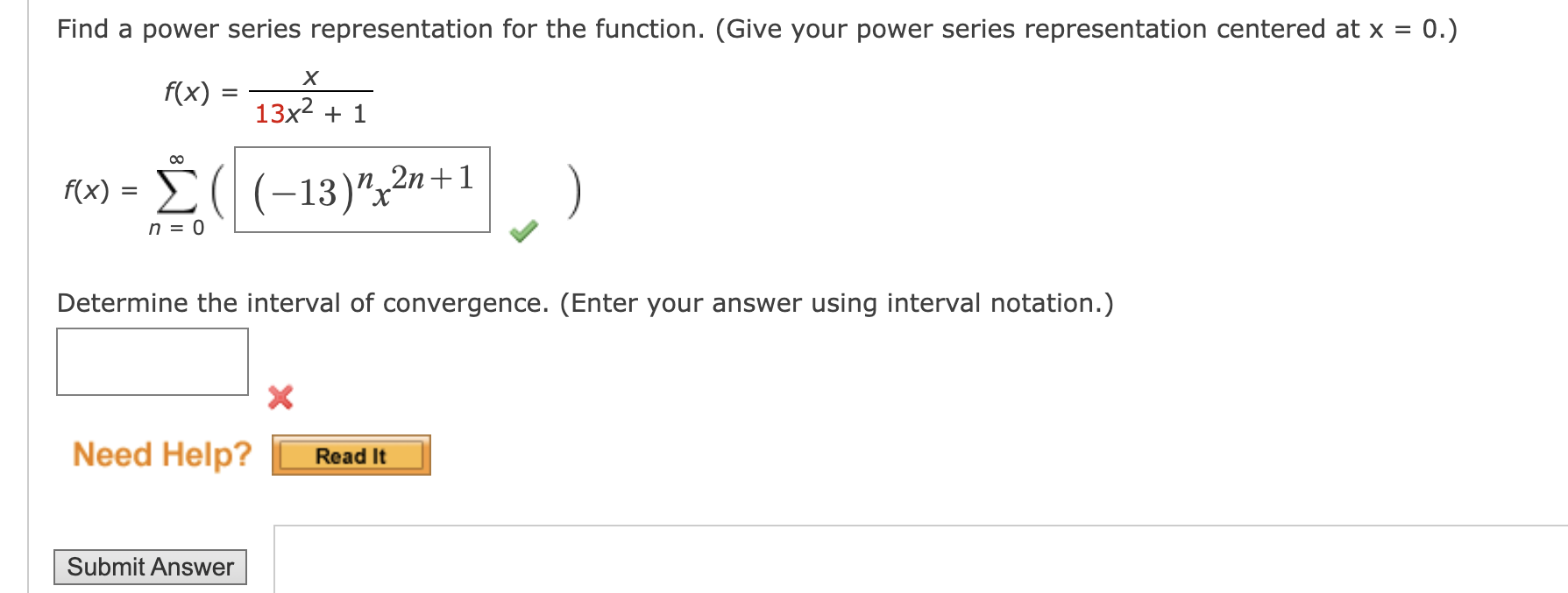 Solved Find a power series representation for the function. | Chegg.com
