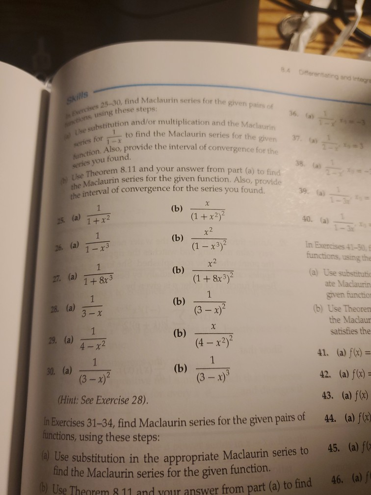 Solved BADMorenting and inten Skills 36. Cal series for | Chegg.com