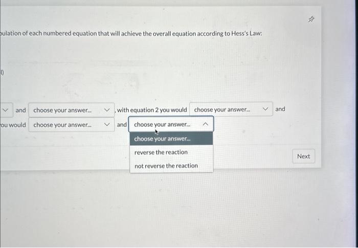 Solved Use the dropdown menus to select the the correct | Chegg.com