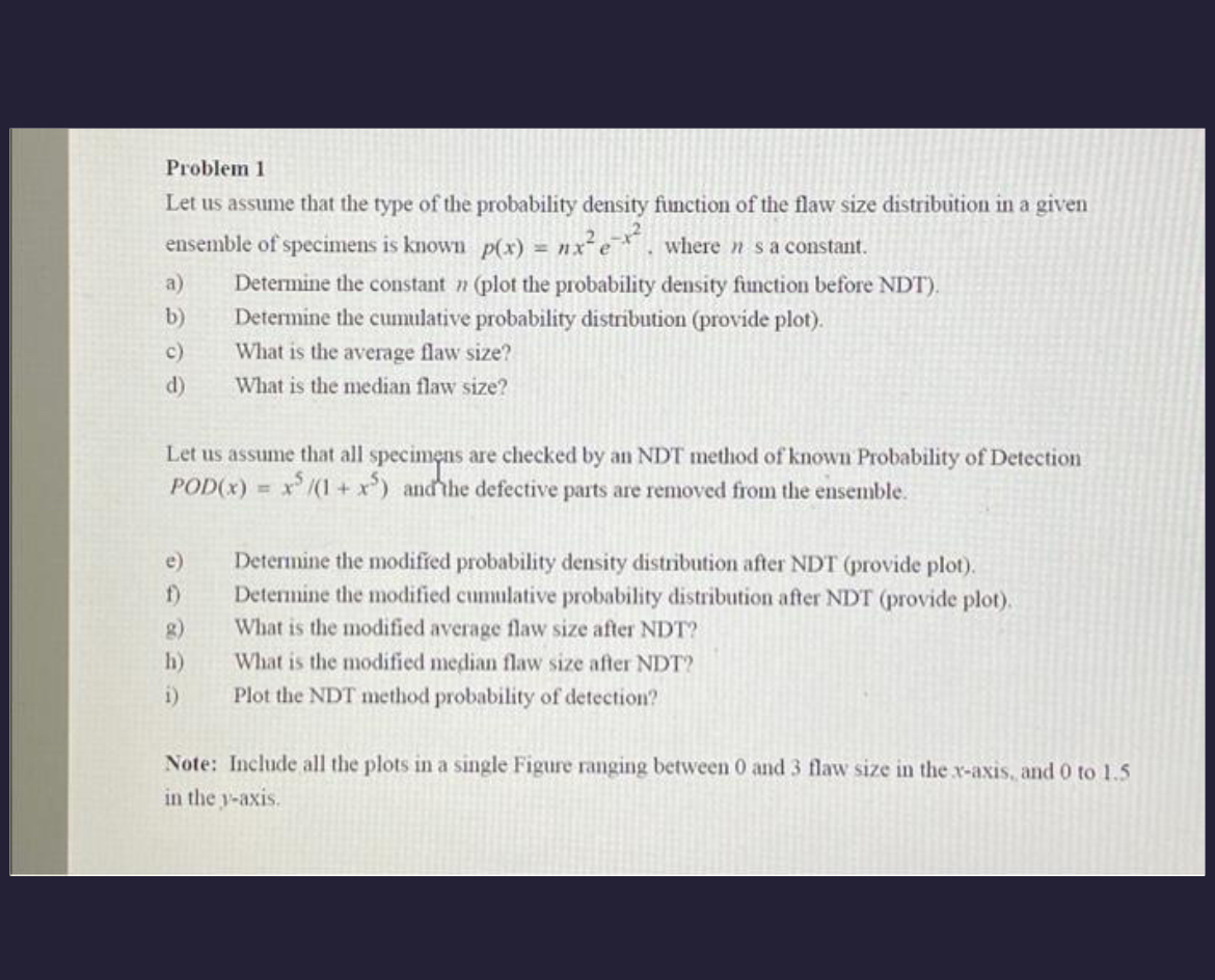 Problem 1Let us assume that the type of the | Chegg.com