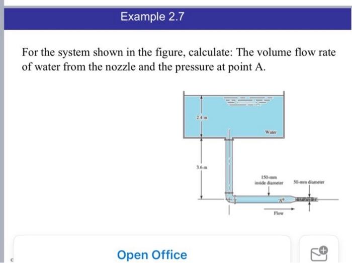 Solved For the system shown in the figure, calculate: The | Chegg.com