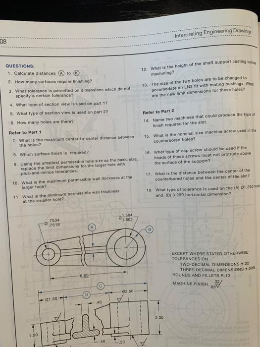 Solved QUESTIONS: 12. What is the height of the shaft | Chegg.com