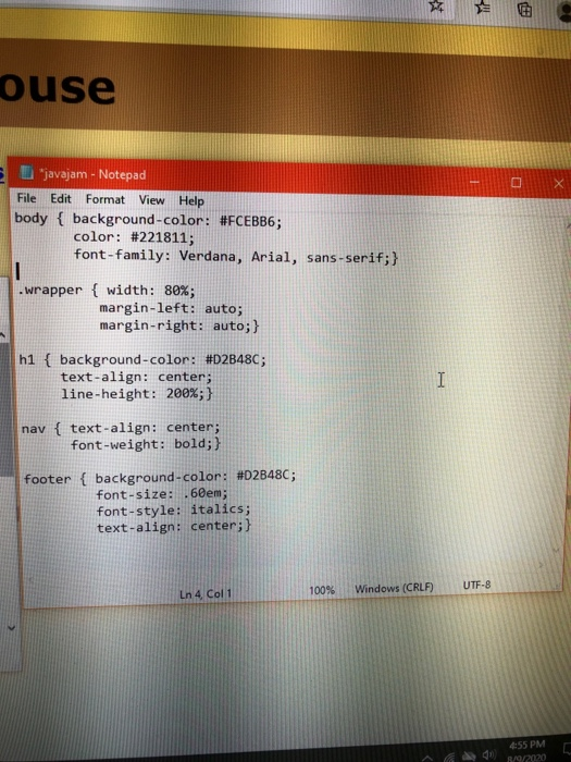 Solved What do I meed to fix to make wrapper section work on | Chegg.com