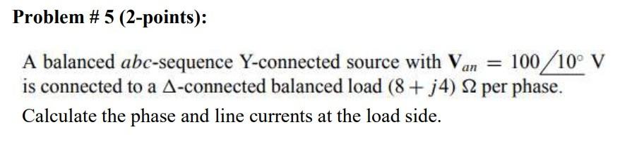 Solved Problem \# 5 (2-points): A balanced abc-sequence | Chegg.com