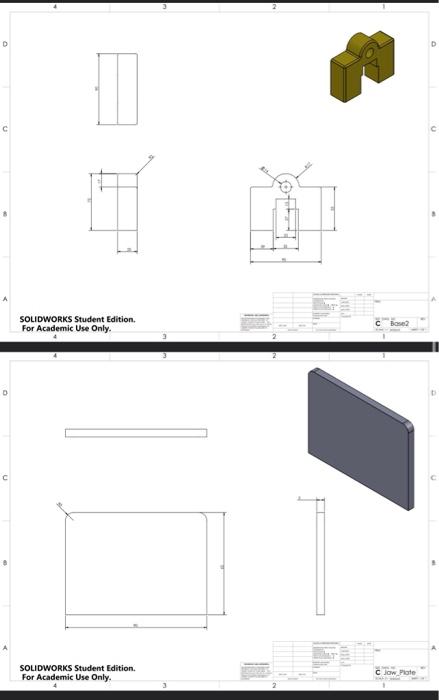 Solved solve this solidwork obejct step by step getting | Chegg.com