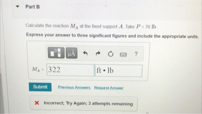Solved FigureThe three members of the frame each have a | Chegg.com