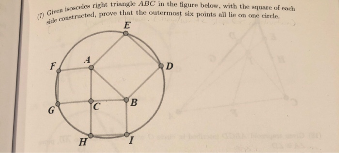 Solved Using only a straight edge and a compass, construct | Chegg.com