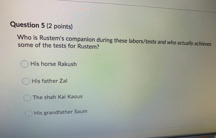 Solved why does rustem arrive in the samengan country where | Chegg.com
