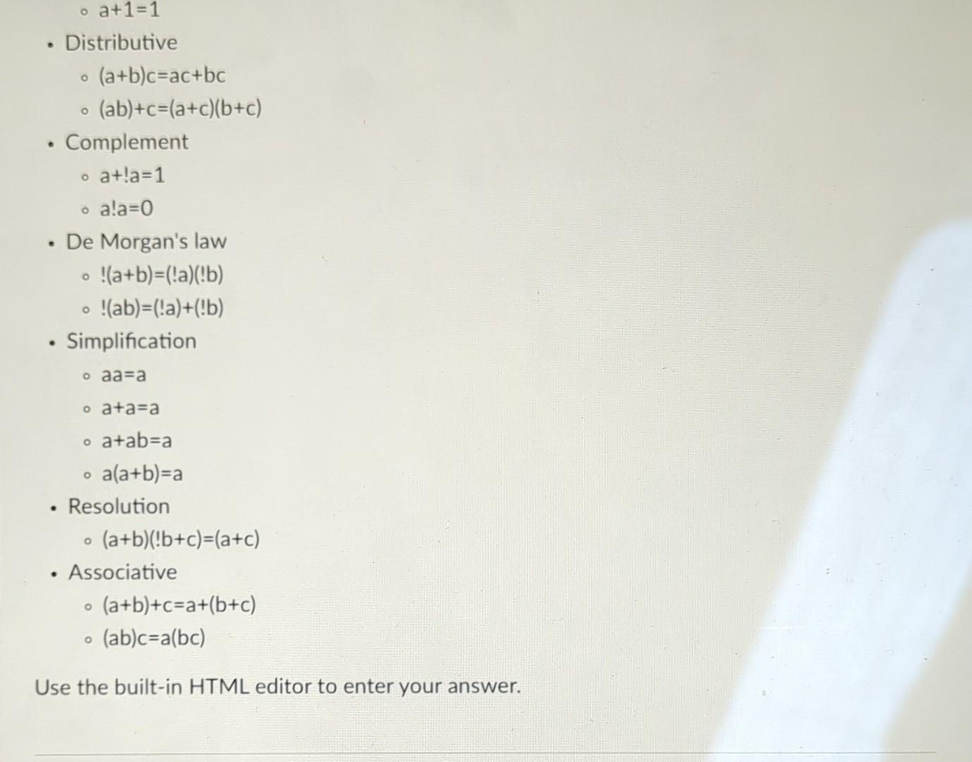 Solved Note that the priority of operators, from high to | Chegg.com