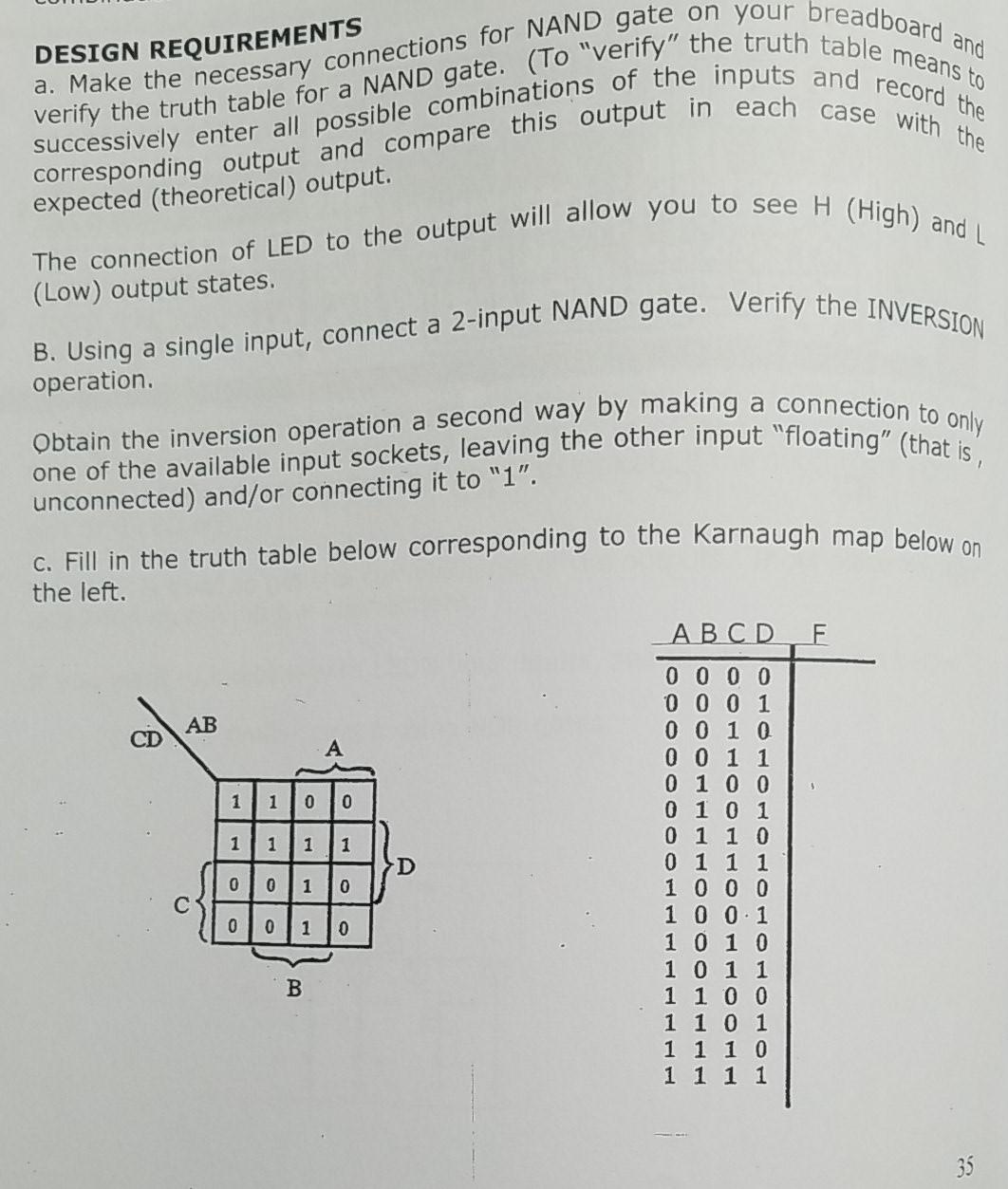 How To Make Nand Gate On Breadboard - Design Talk