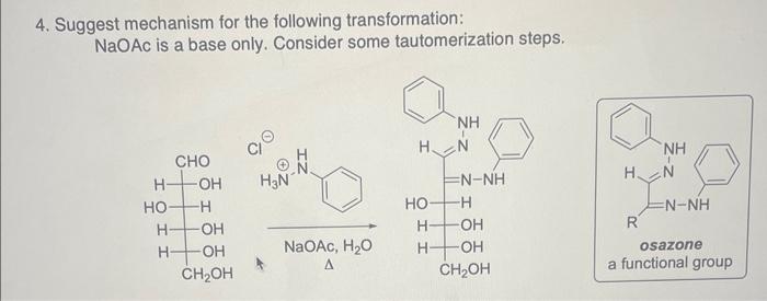 Solved 4. Suggest mechanism for the following | Chegg.com