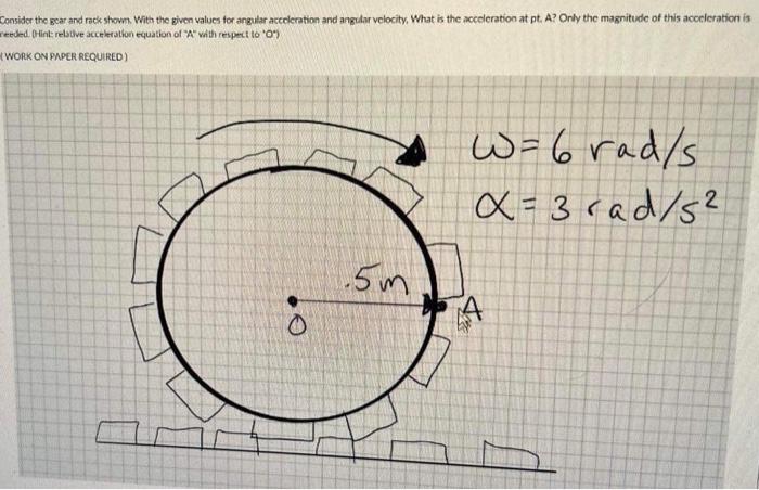 Solved rad/s3rad/s2 | Chegg.com