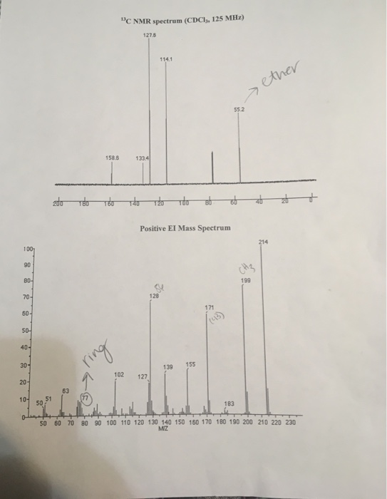 Solved Section C344 Spectroscopy Problem Set Answer Sheet | Chegg.com