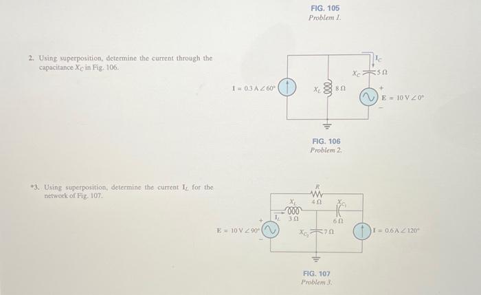 Solved FIG. 105 Problem I. 2. Using superposition, determine | Chegg.com
