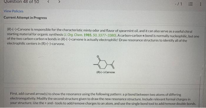 Solved Draw resonance structures to identify all of the | Chegg.com