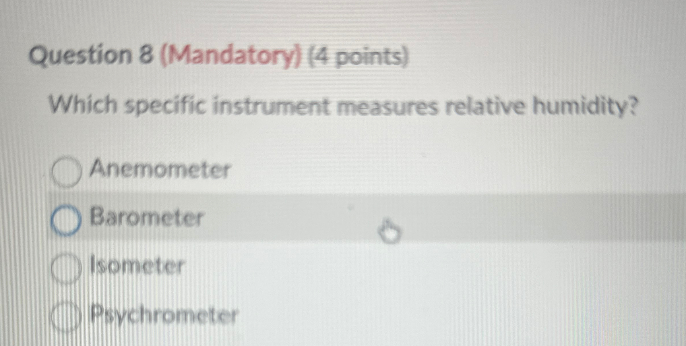 High Quality SOLUTION Question 8 (Mandatory) (4 ﻿points)Which specific | Chegg.com