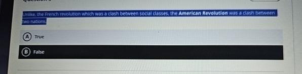 Solved Enlike, the french revolution which was a clash | Chegg.com