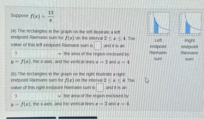 Solved Suppose f(x)=x13 (a) The rectangles in the graph on | Chegg.com
