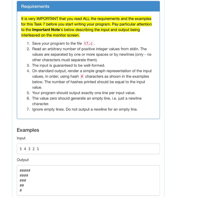Solved Requirements It is very IMPORTANT that you read ALL | Chegg.com