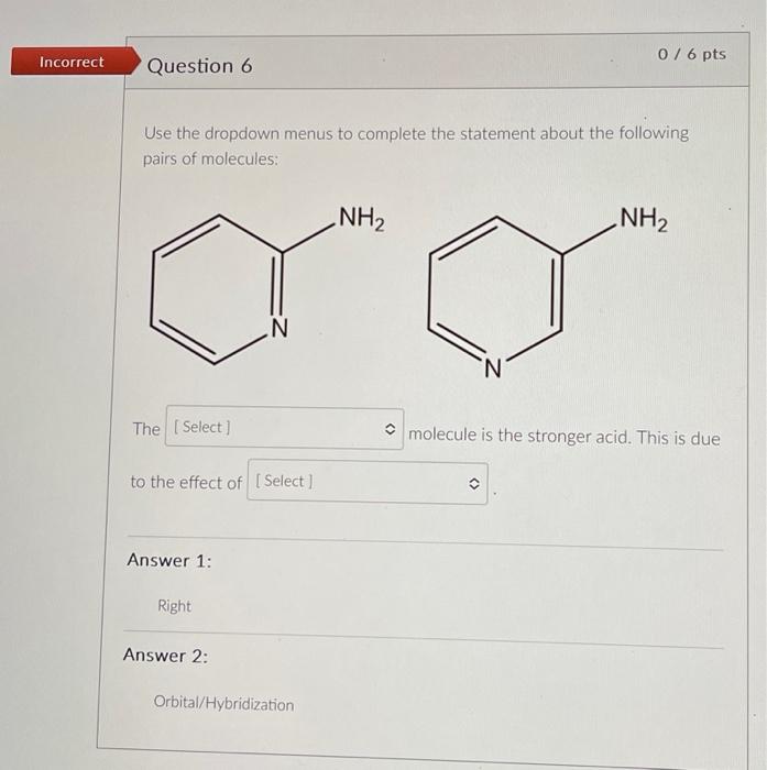 Solved Use the dropdown menus to complete the statement | Chegg.com