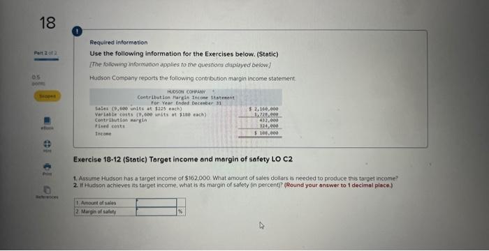 Solved Required informotion Use the following information | Chegg.com
