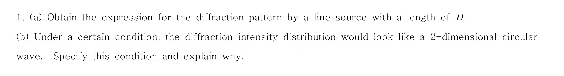 Solved [Optics](a) ﻿Obtain the expression for the | Chegg.com