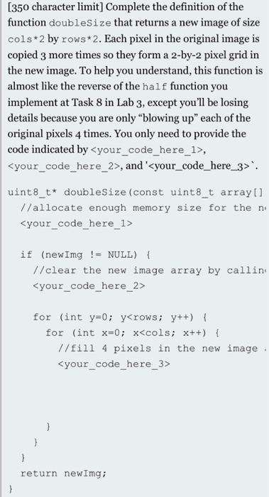 Solved [350 character limit] Complete the definition of the | Chegg.com