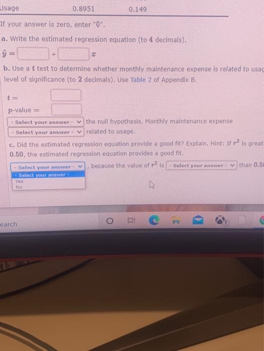 Solved Following is a portion of the regression output for | Chegg.com