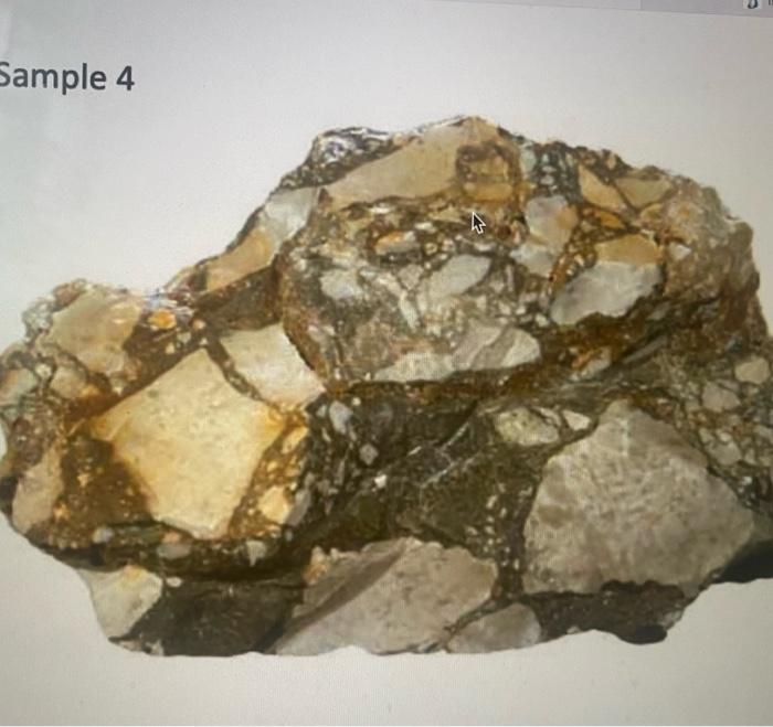 Solved Sample # Grain size: Grain shape: angular subangular | Chegg.com