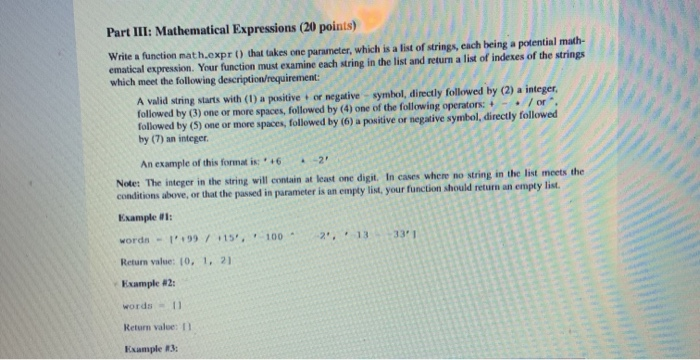 Solved Part 1 Find Special Tokens 10 Points Write A