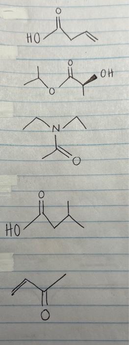 Solved What is the correct IUPAC name for these compounds? | Chegg.com