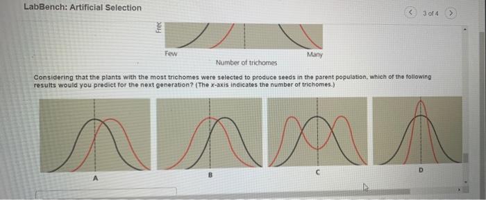 LabBench: Artificial Selection 3 of 4 > Few Many | Chegg.com