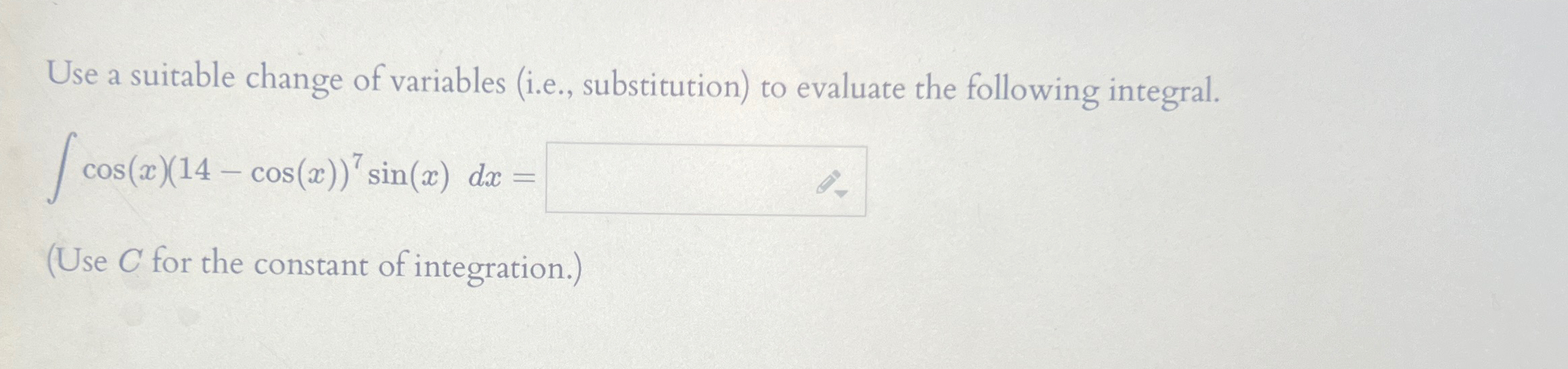 Solved Use a suitable change of variables (i.e., | Chegg.com