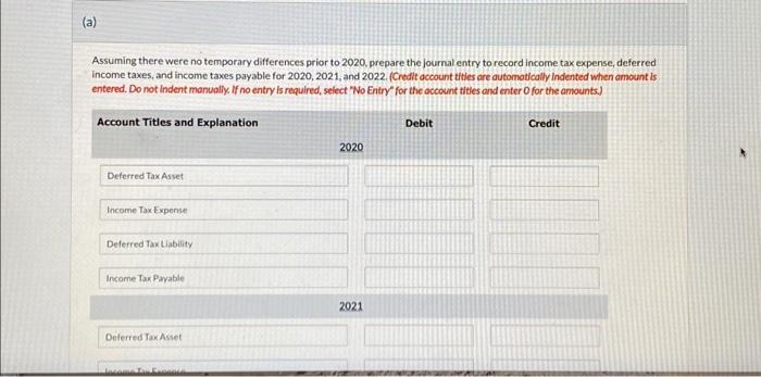 Solved Blossom Company has the following two temporary | Chegg.com