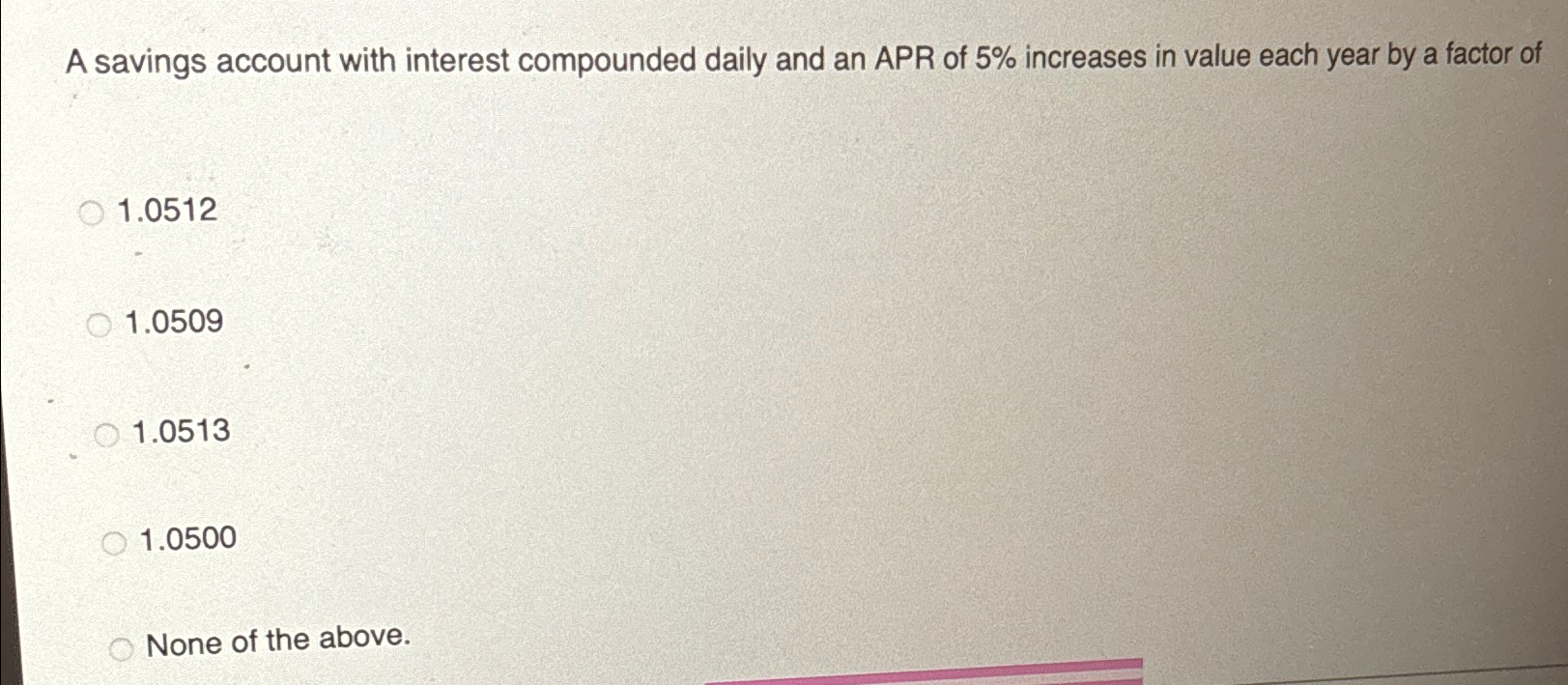 Solved A savings account with interest compounded daily and | Chegg.com