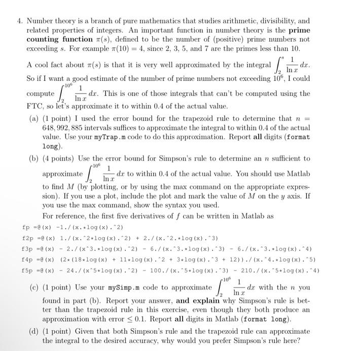 Number theory is a branch of pure mathematics that | Chegg.com