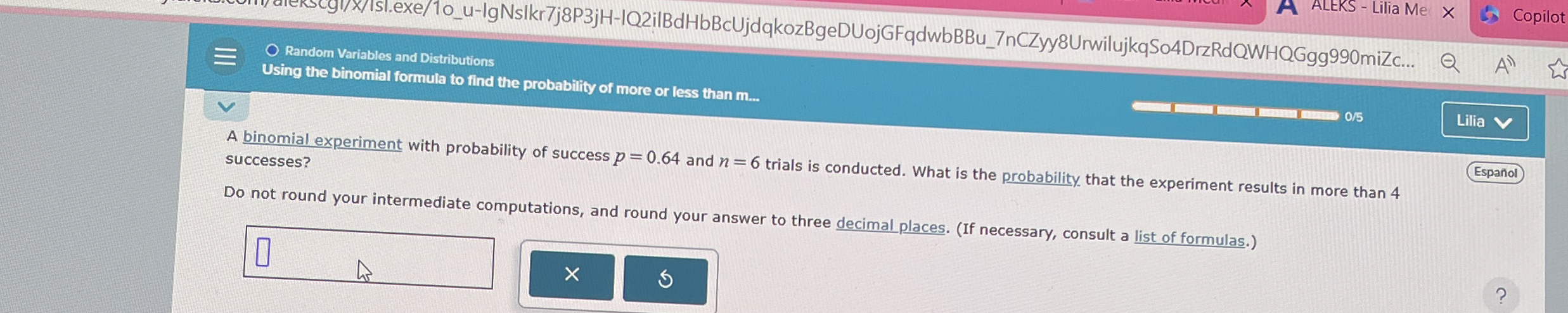 Solved Random Variables and DistributionsUsing the binomial | Chegg.com