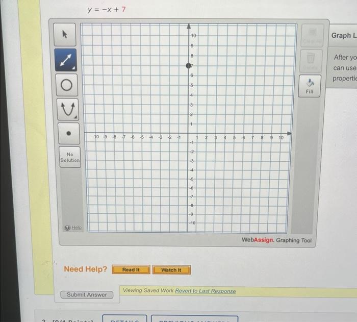 Solved y=−x+7y=x−2y=54x−6 Graph Layers Afteryou add an | Chegg.com