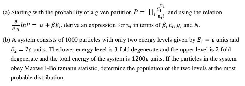 Solved (a) Starting with the probability of a given | Chegg.com