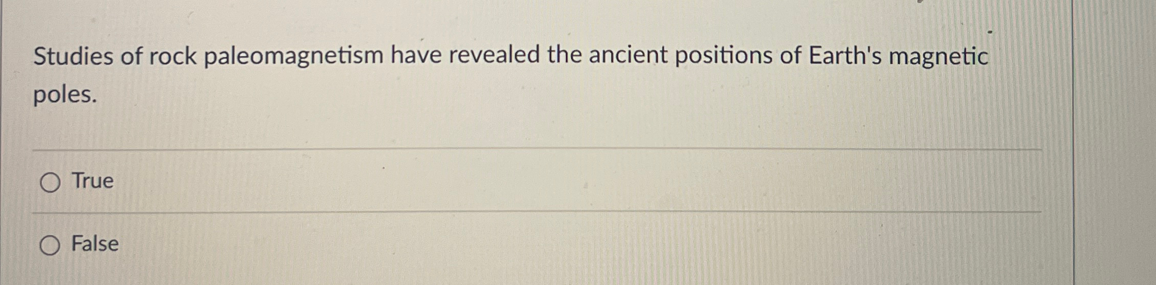 Solved Studies of rock paleomagnetism have revealed the | Chegg.com