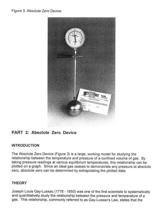 Solved Figure 3. Absolute Zero Device PART 2: Absolute Zero | Chegg.com