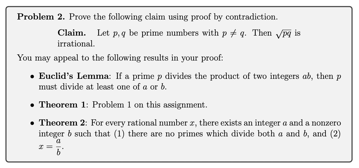 Solved Problem 2. ﻿Prove the following claim using proof by | Chegg.com