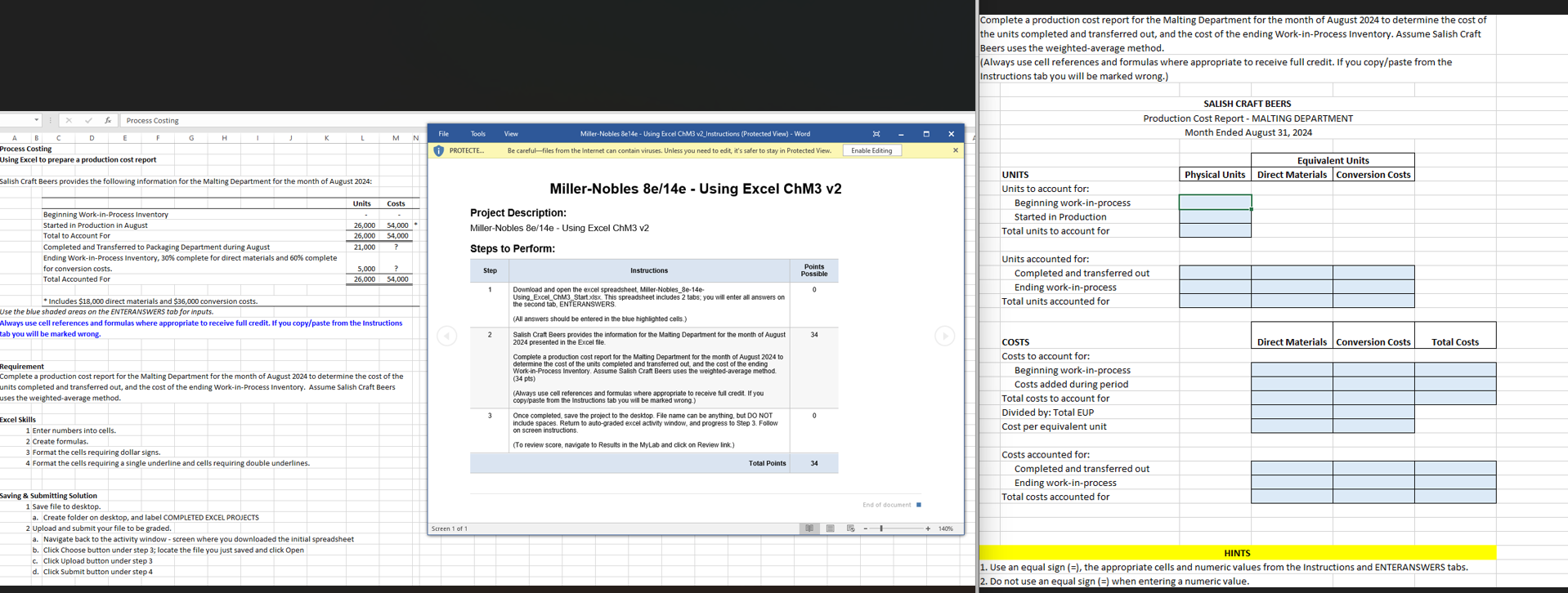 Solved PLEASE READ: Do not download anything. Complete the | Chegg.com