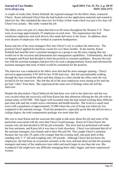 Attached below is a complete case study. On the last | Chegg.com