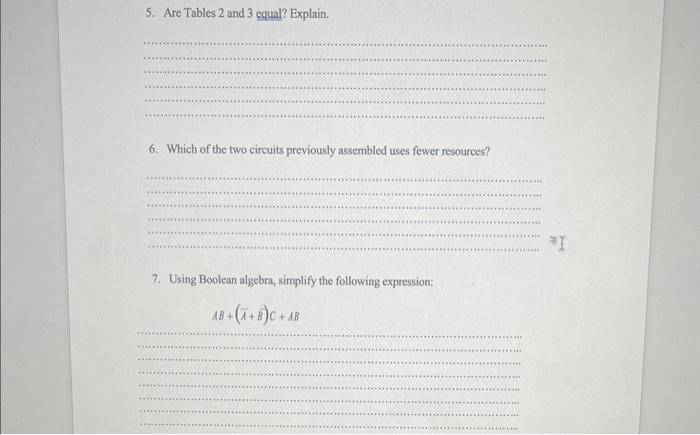 Solved Figure 1: Circuit diagram for the implementationTable | Chegg.com